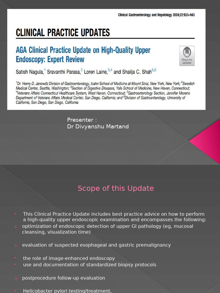 High Quality Endos | PDF | Esophagus | Endoscopy