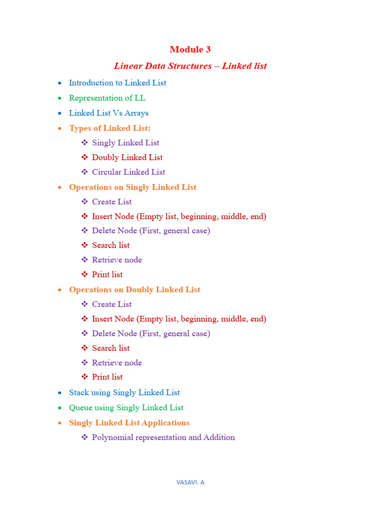 Complete Module 3 Notes | PDF | Pointer (Computer Programming) | Queue ... Complete Module 3 Notes | PDF | Pointer (Computer Programming) | Queue ...