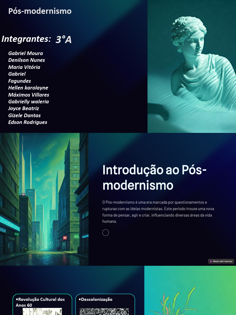 Pós-Modernismo (1) | PDF | Pós-modernismo | Desconstrução