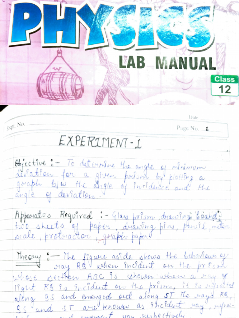 Physics Lab Manua | PDF