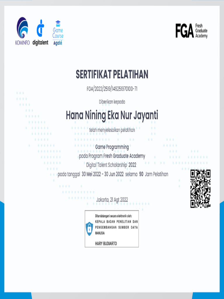 Settifikat Dts GP | PDF