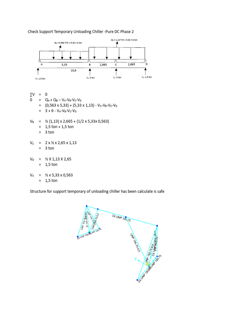 Check Support Temporary Unloading Chiller - Pure DC Phase 2 | PDF