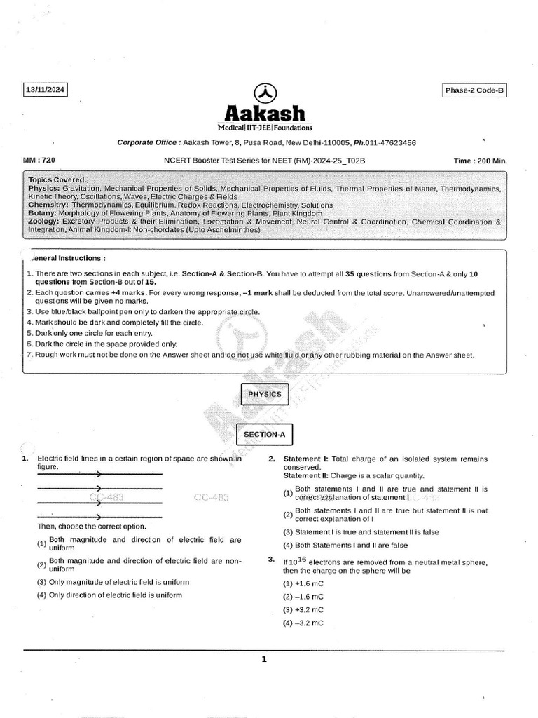 Edited Q Paper | PDF