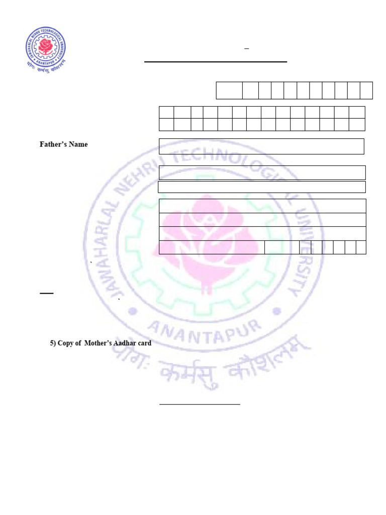 Application For PH.D Provisional Certificate | PDF | Identity Document | Access Control