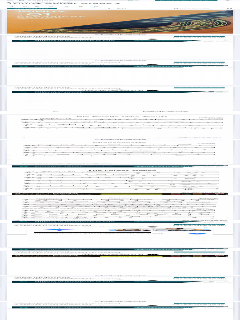 Trinity Guitar Grade 1 PDF | PDF