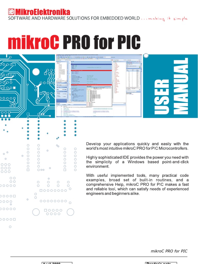 Mikroc Pic Pro Manual v101 | PDF