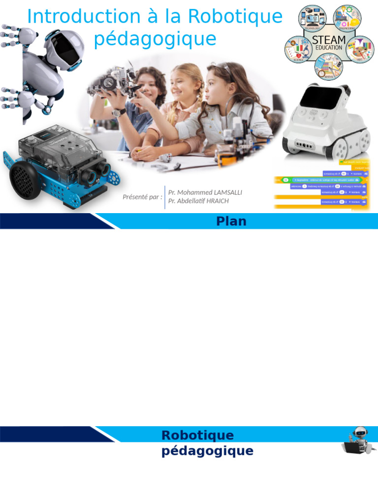 Robotique Pédagogique | PDF | Capteur | Robotique