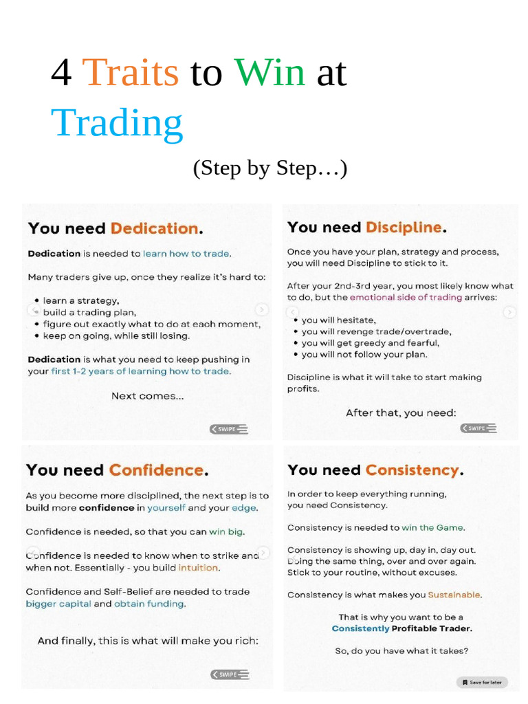 Traits to Win at Trading | PDF
