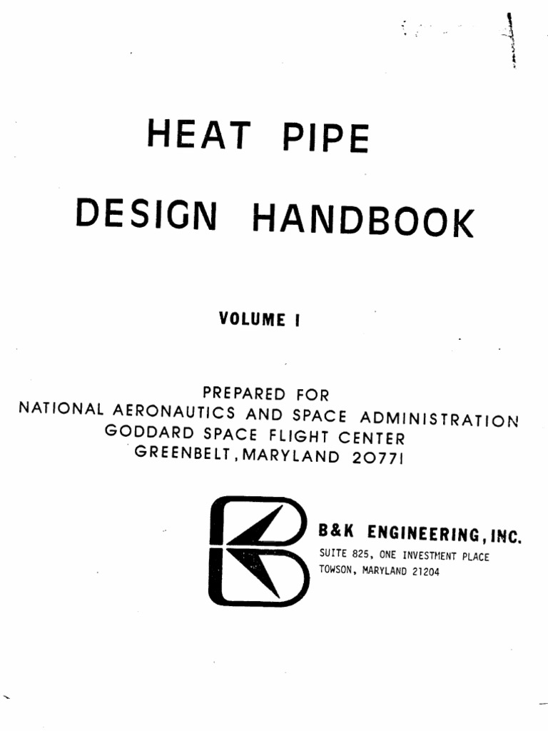 NASA Heat Pipe | PDF | Heat Transfer | Heat Exchanger