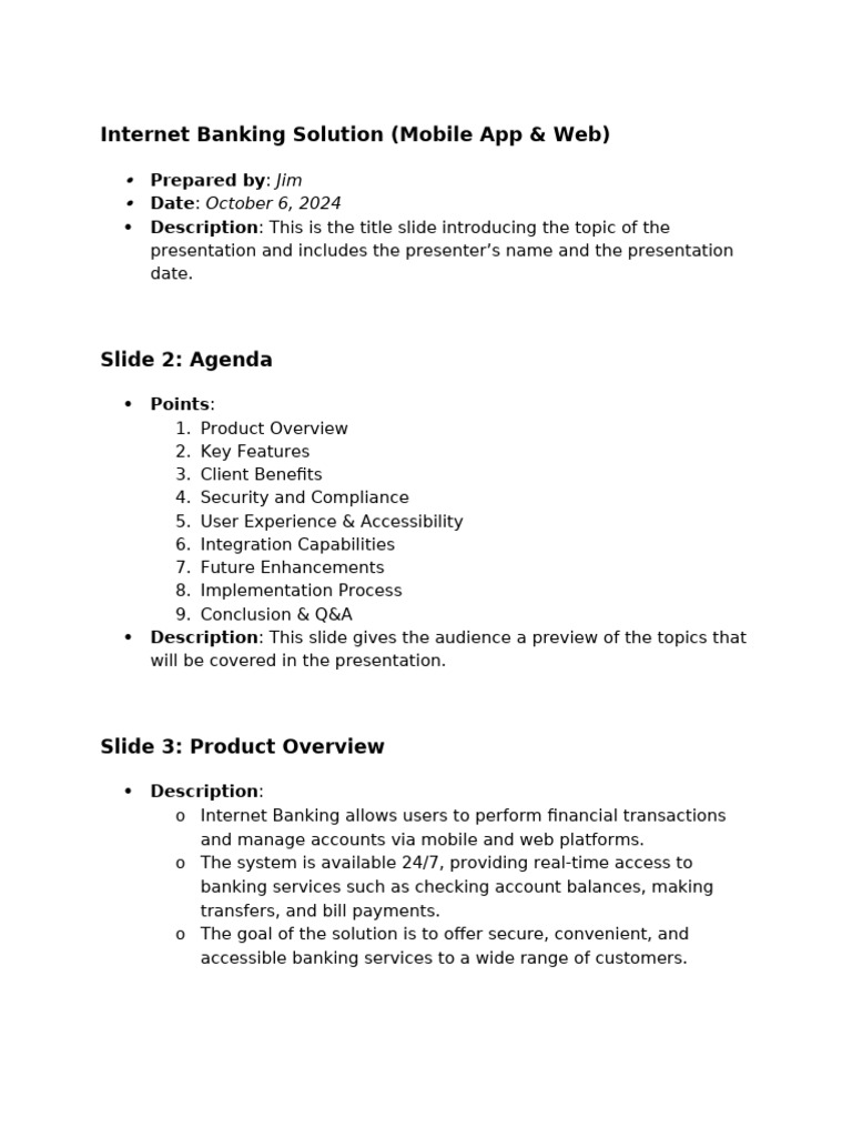 Internet Banking Solution (Mobile App & Web) | PDF | Computer Security | Security