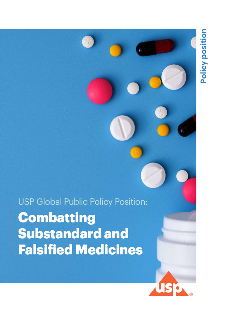 Combatting Substandard and Falsified Medicines Policy Position | PDF ...