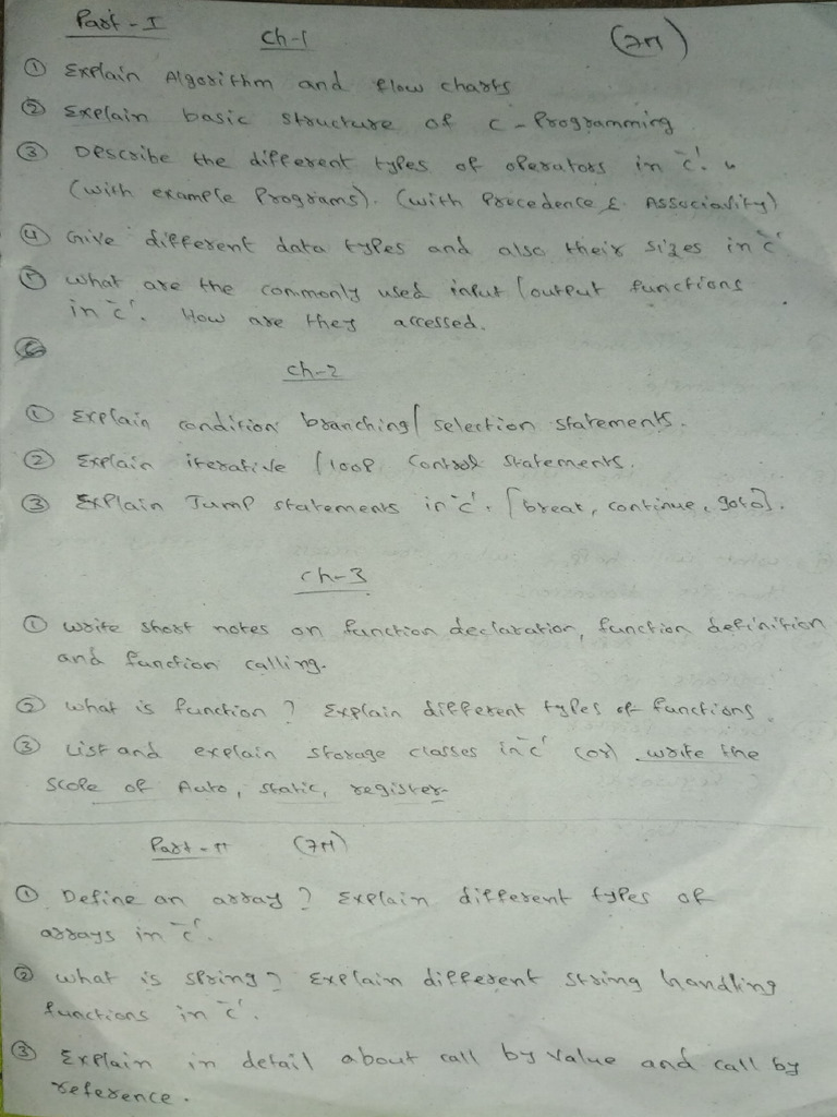 C Programming Concepts Guide | PDF