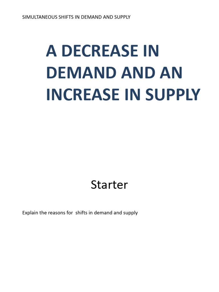 2559c03b-48f1-41ca-917a-01cca11818c4_Simultaneous shifts in demand and supply Decrease In Demand ...