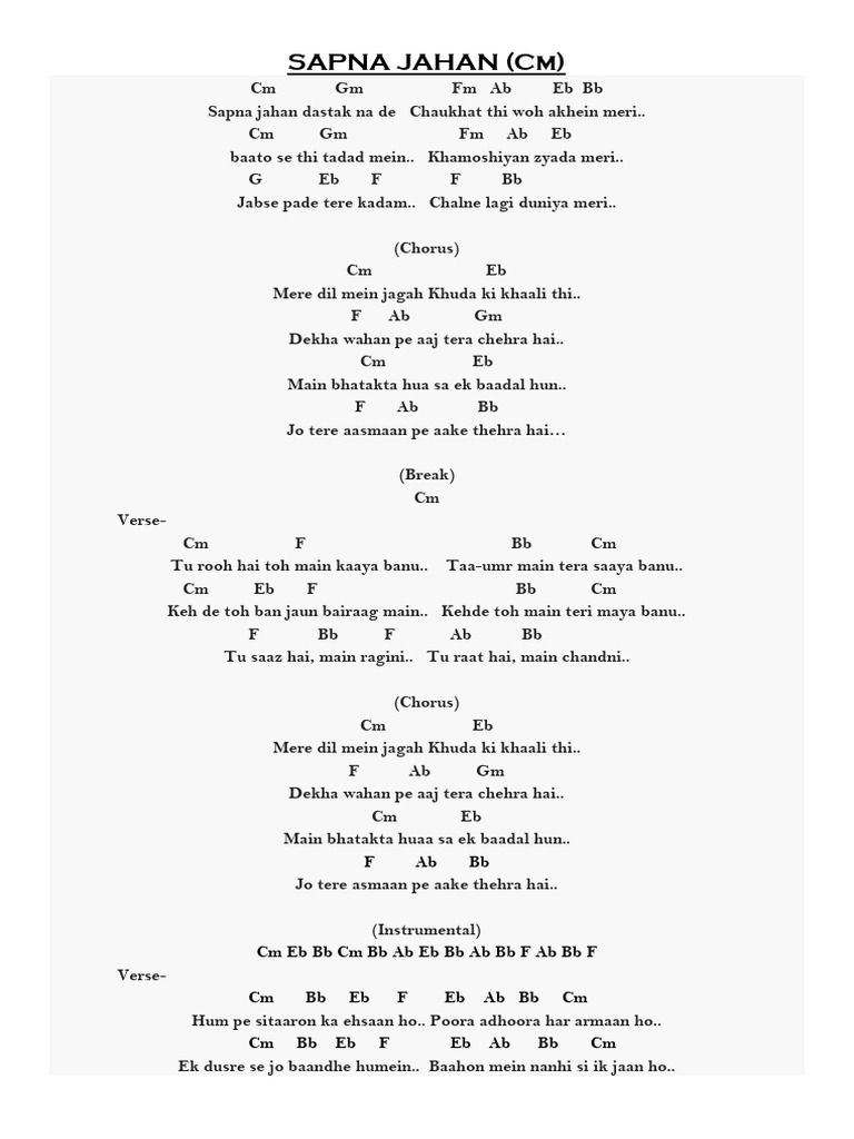 SAPNA JAHAN(Cm) | PDF