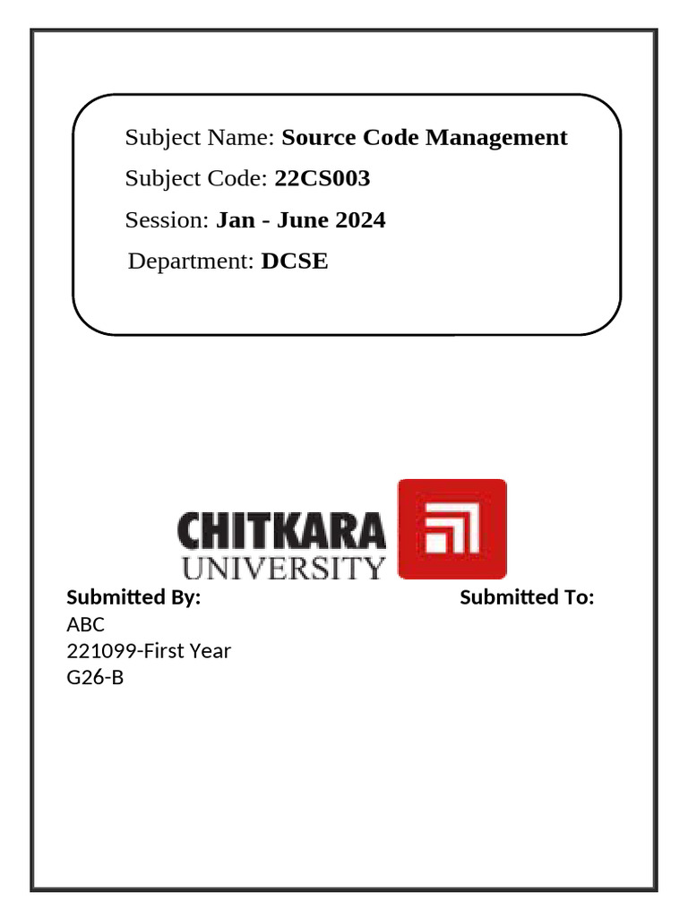 SCM_File Format | PDF