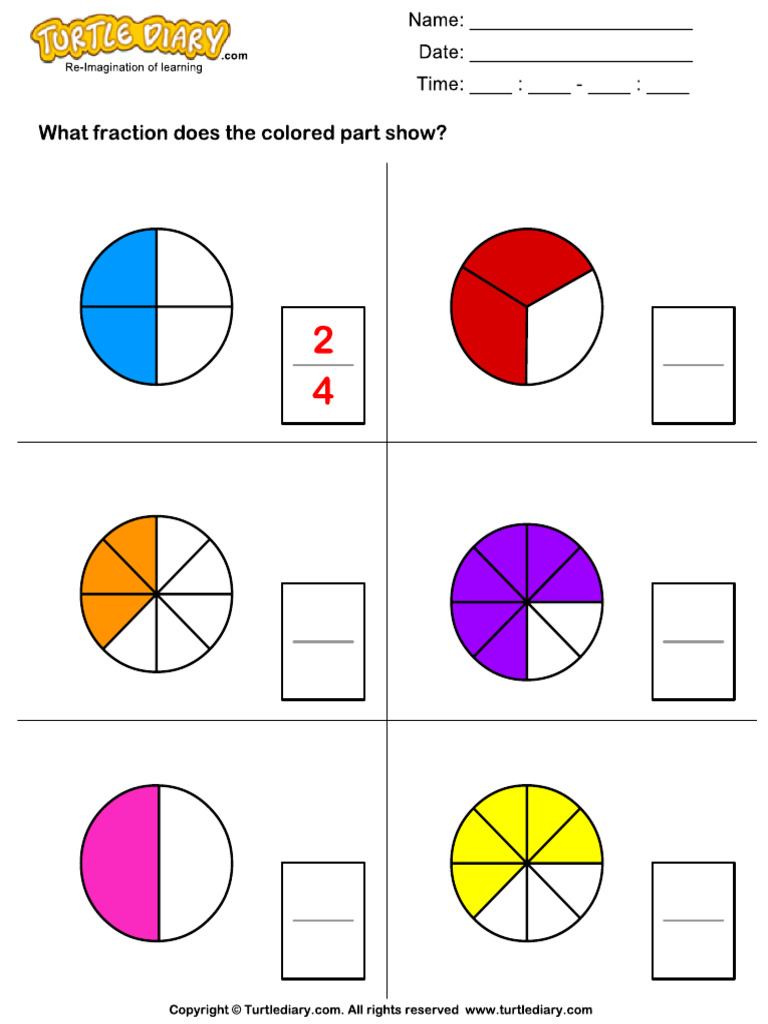Fractions Visuals | PDF