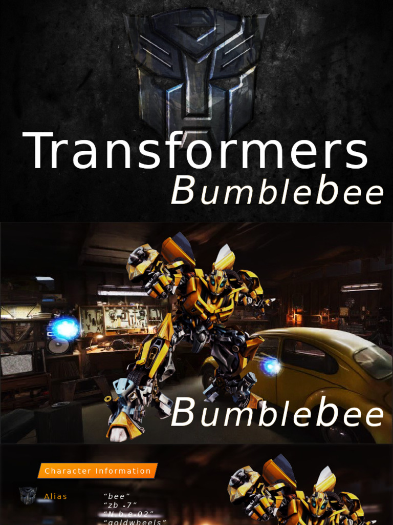 Slide 39 Bumblebee | PDF | Transformers (Franchise)