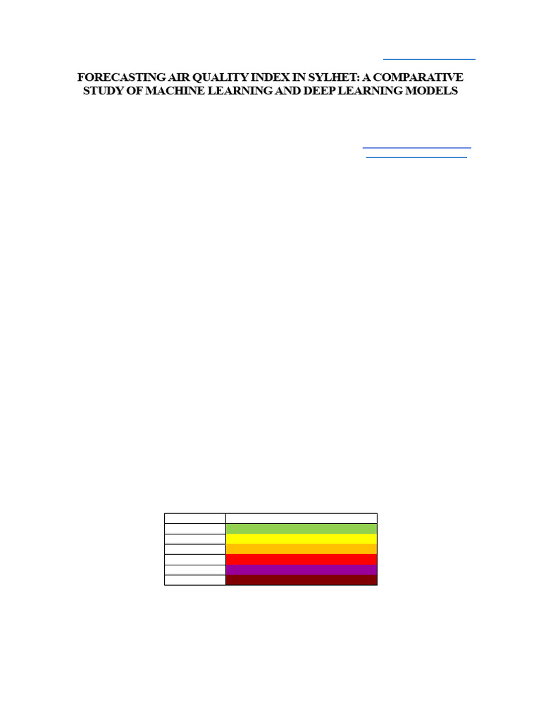 Forecasting Air Quality Abstract ICACE 2024 | PDF | Regression Analysis | Dependent And ...