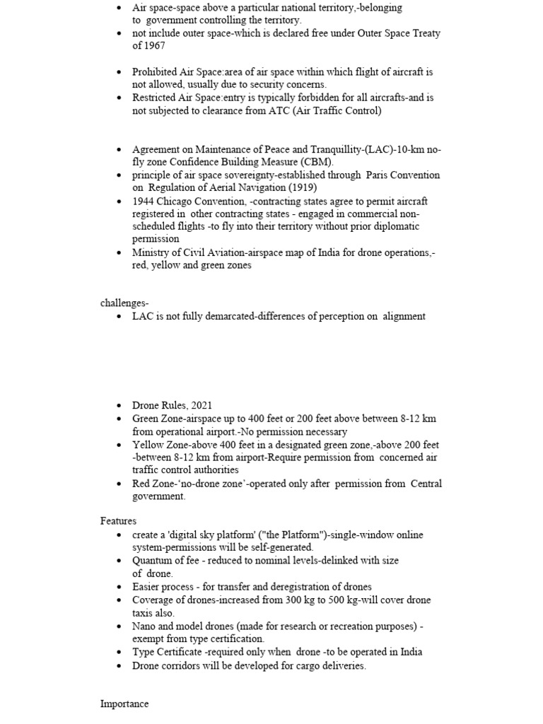 Airspace sovereignty | PDF | Unmanned Aerial Vehicle | Air Traffic Control