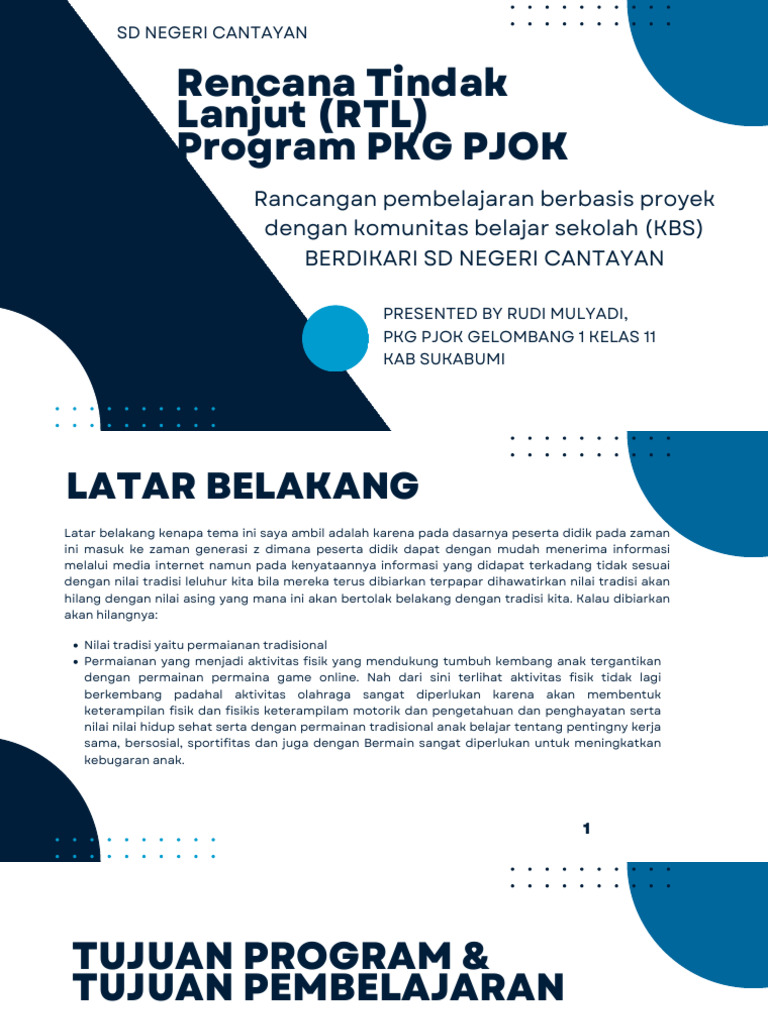 Rudi Mulyadi, PKG Pjok Gelombang 1 Kelas 11 Kab Sukabumi | PDF