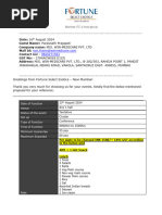 Novex License Rate Card 2024-25 | PDF