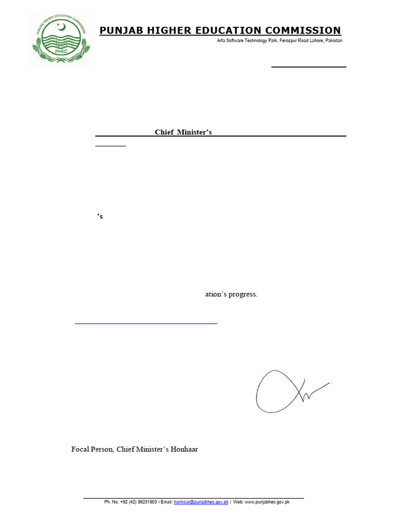 Award Letter - 3550 | PDF