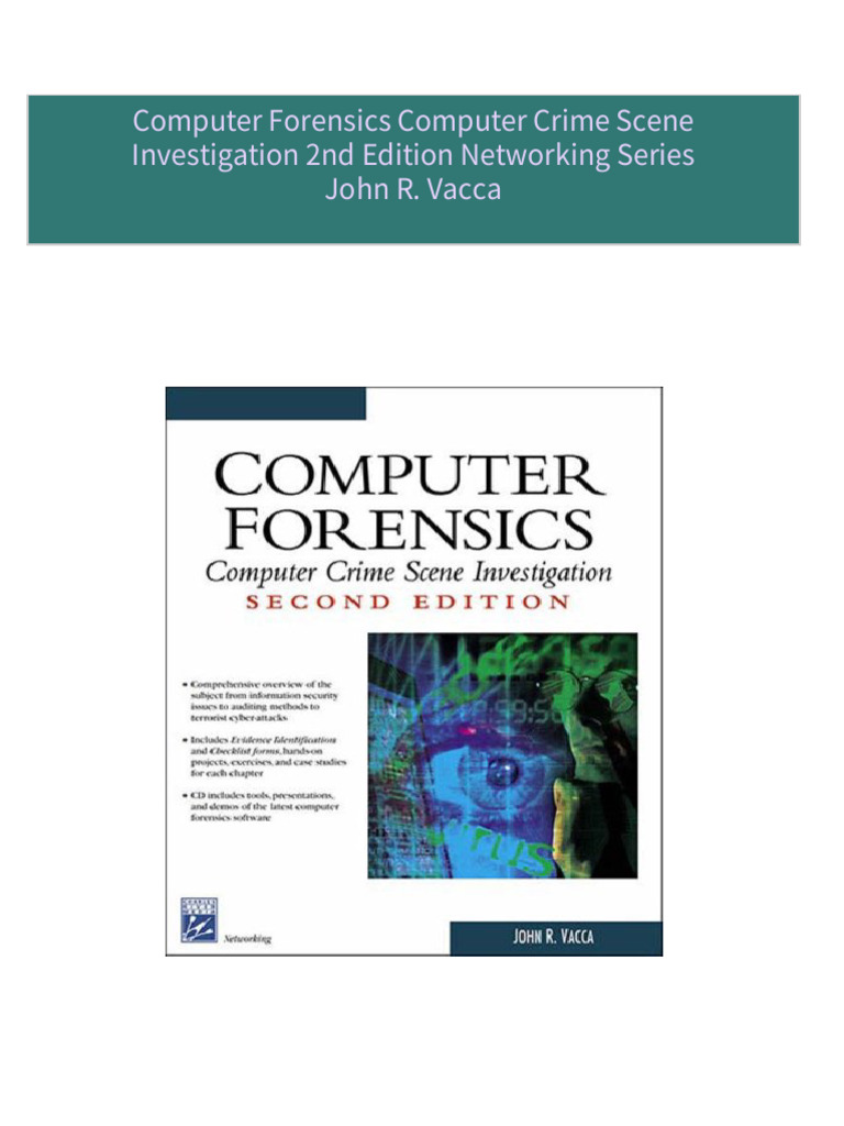 Computer Forensics Computer Crime Scene Investigation 2nd Edition Networking Series John R ...