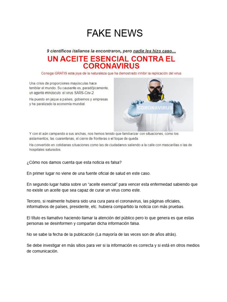 Fake News | PDF