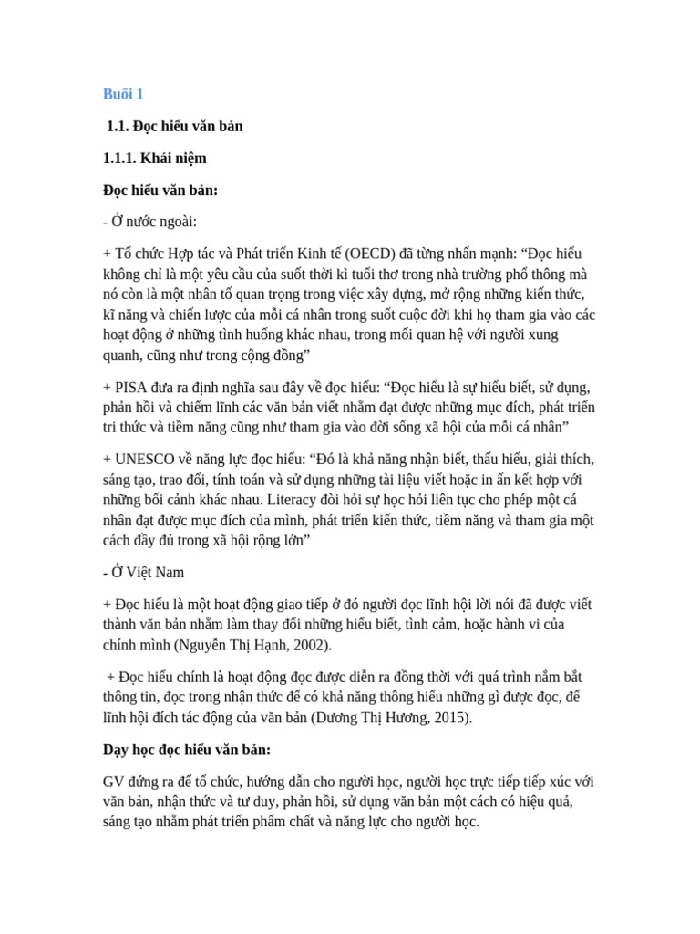 PPDH đọc hiểu vb | PDF