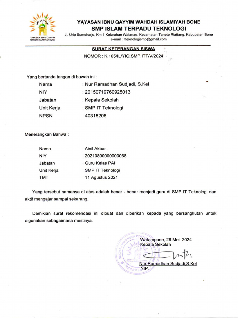 SK Ainil Akbar20240530 - 08264866 - 0001 | PDF