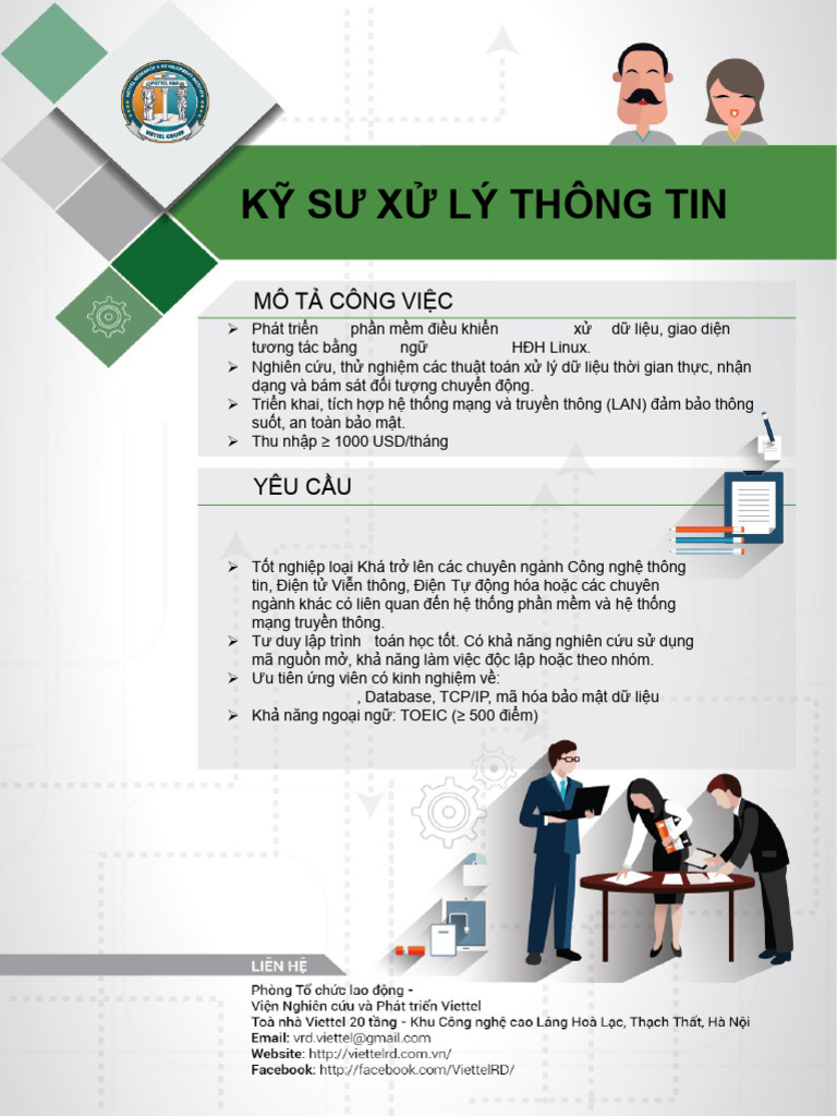 PosterTuyenDungXLTT v31 | PDF