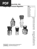 GASCAT Pressure Regulators Overview | PDF | Valve | Natural Gas