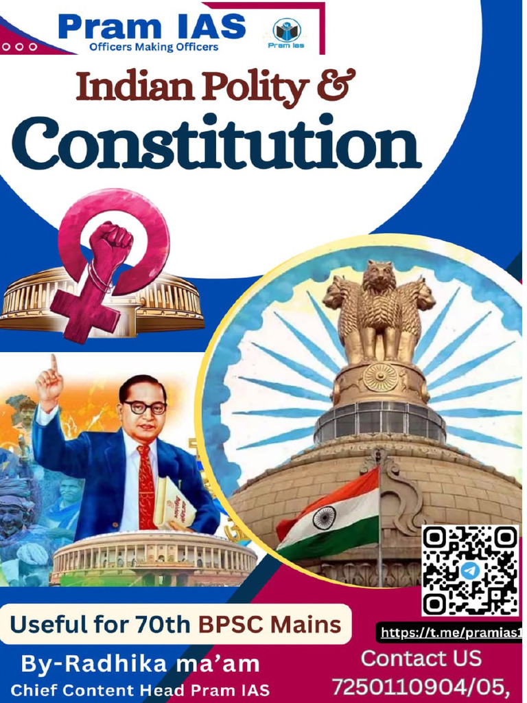 Pram IAS - Polity | PDF | Constitution | Separation Of Powers