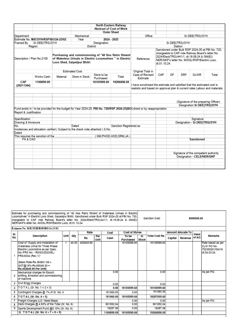 waterless urinal rsp | PDF | Rolling Stock | Locomotives
