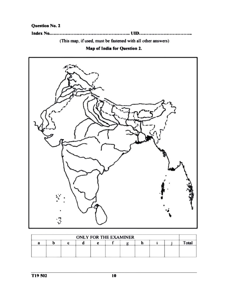 Indian Map | PDF