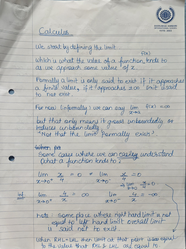 Malhars Calculus Notebook Edition 1 | PDF | Mathematical Analysis ... Malhars Calculus Notebook Edition 1 | PDF | Mathematical Analysis ...