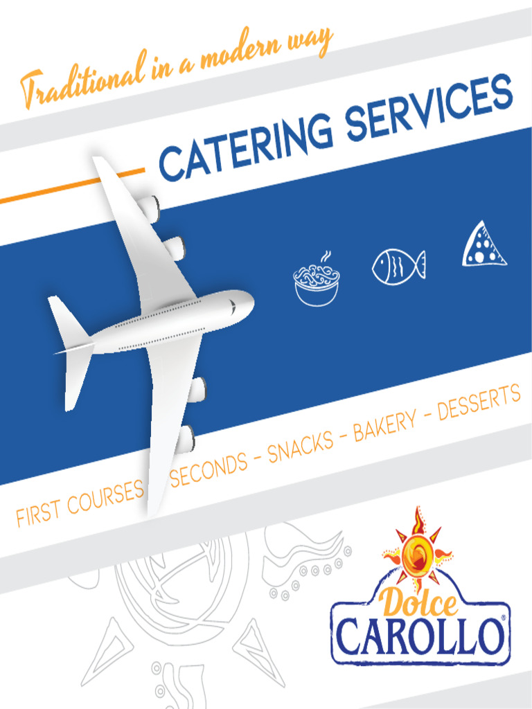 Brochure Dolce Carollo Catering Services | PDF | Packaging And Labeling | Logistics