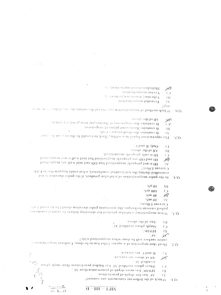 MT Level III QA 22 Mar 2024 | PDF