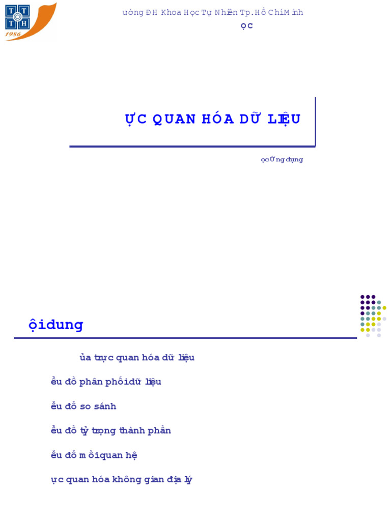 6 Truc Quan Hoa Du Lieu | PDF