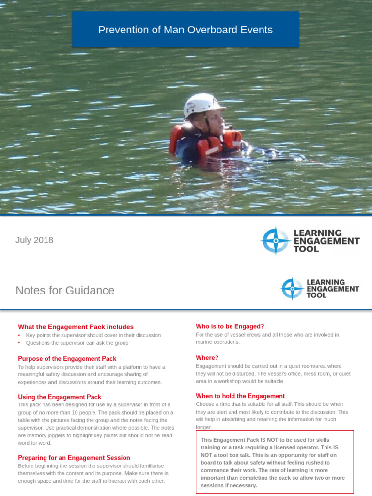 2018 3 Man-Overboard | PDF | Weather | Safety