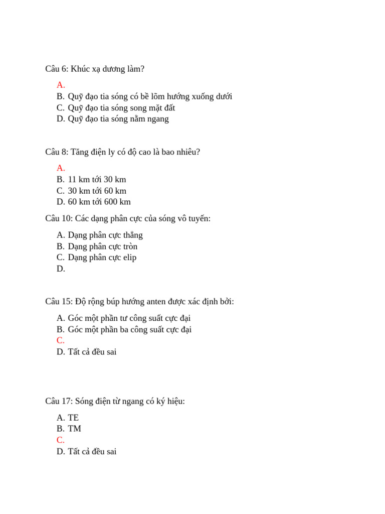 Ly Thuyet On Ang Ten Sua | PDF