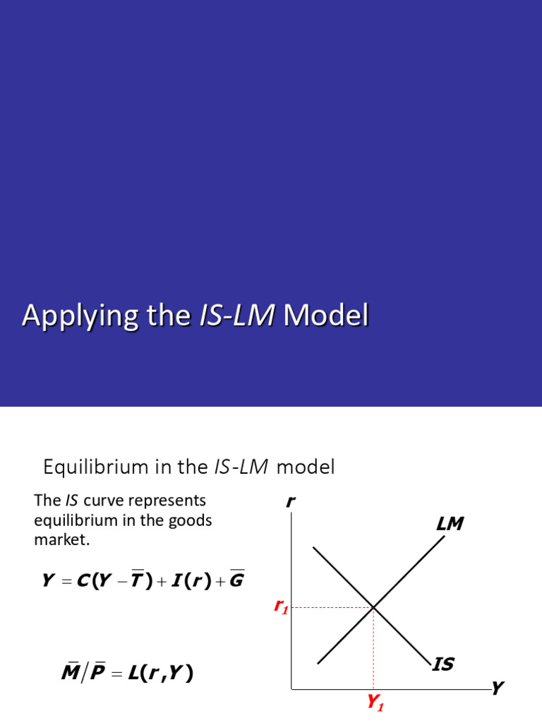 IS-LM apps | PDF | Recession | Fiscal Policy