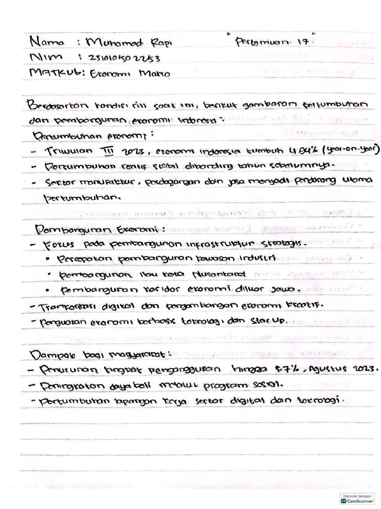 EkonomiMakro P17 | PDF