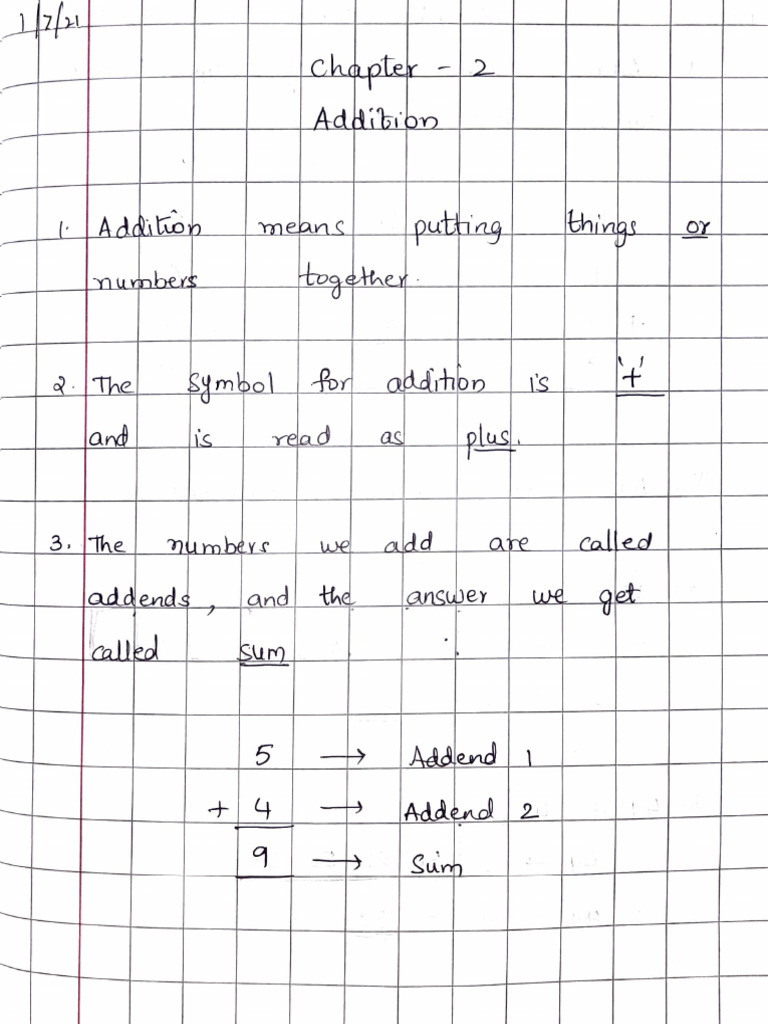 1st July Maths notes | PDF