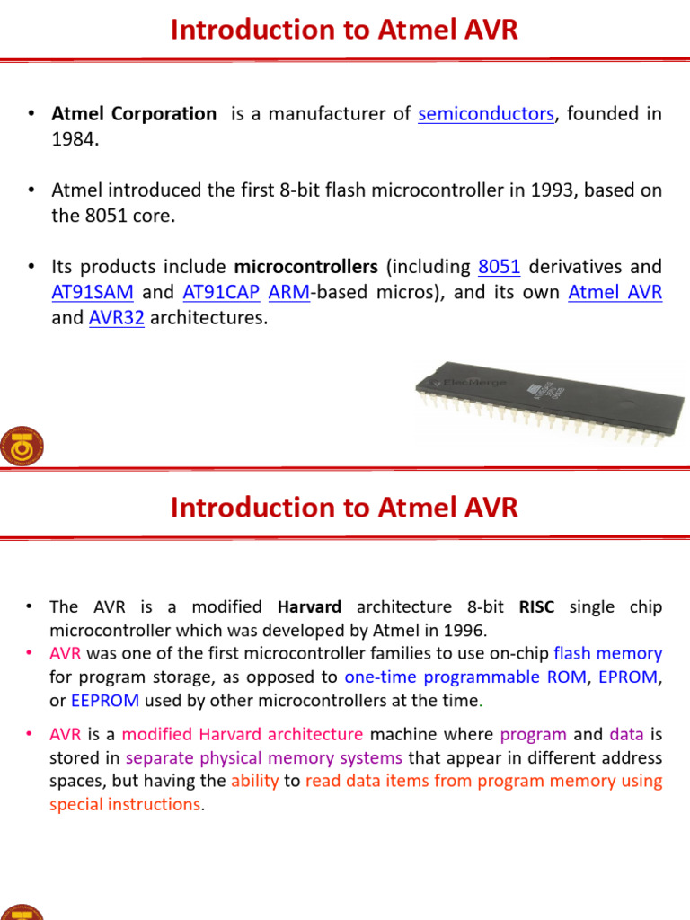AVR-ATMega32-Architecture | PDF | Microcontroller | Office Equipment