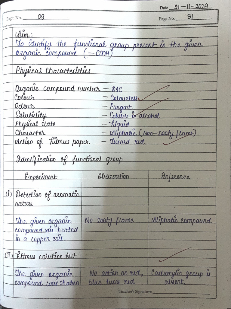 Chemistry Practical Part 1 | PDF