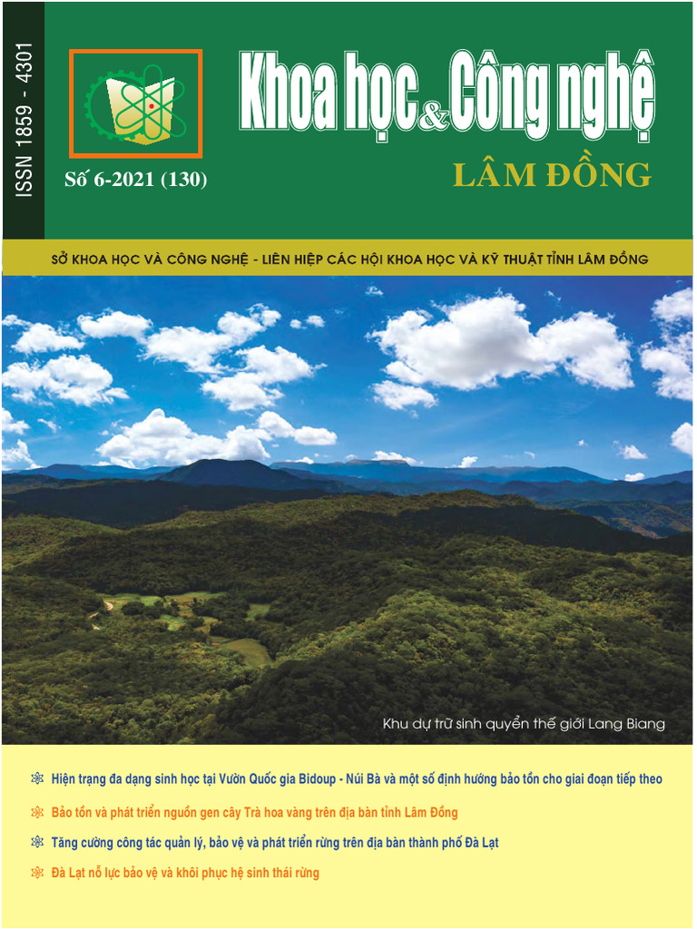 Bản tin KHCN Lâm Đồng 06.2021 | PDF