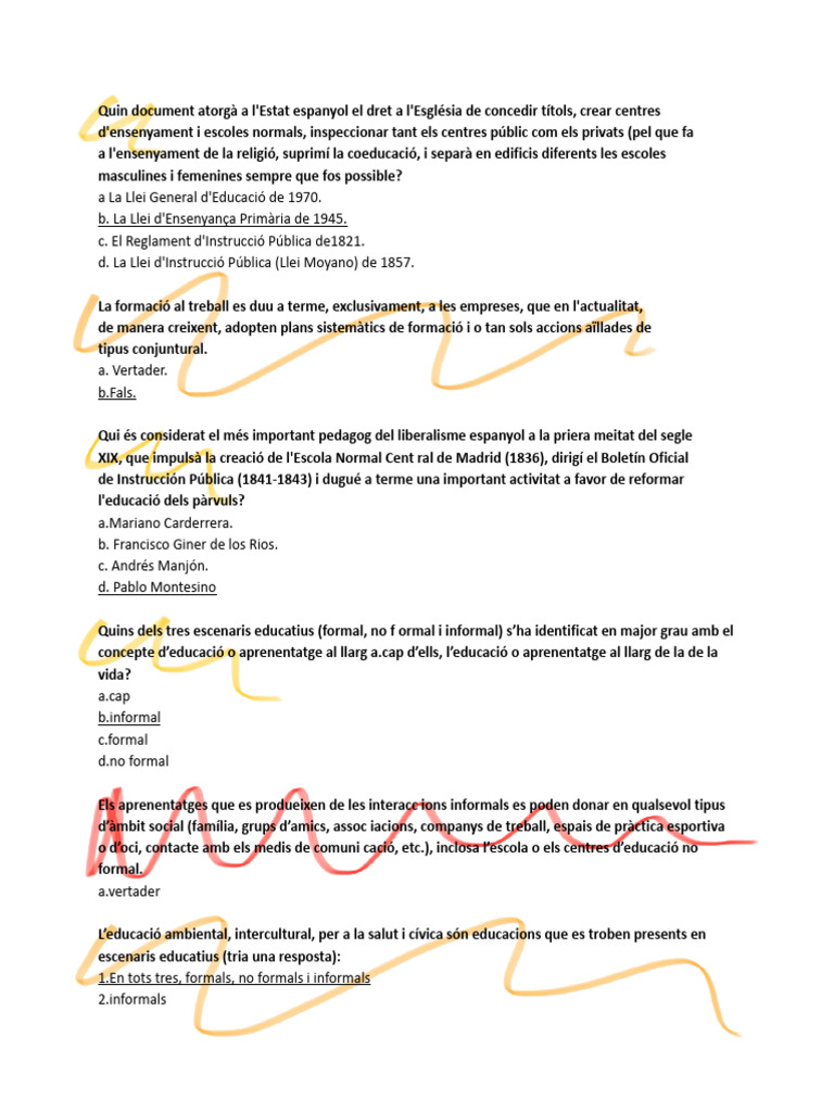 qüestionari bloc 3 | PDF