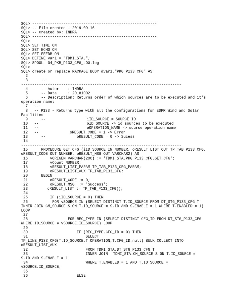 04 PKS P133 F13301 CFG Log | PDF | Computer Programming | Software Engineering