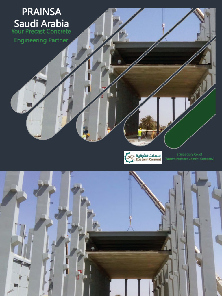 Prainsa Precast Presentation - 2023 | PDF | Precast Concrete | Building Technology